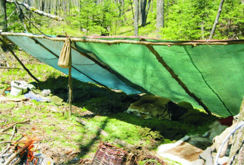 DIY Tarp Tent: Building a Shelter in the Wilderness – Hiking Tips and ...